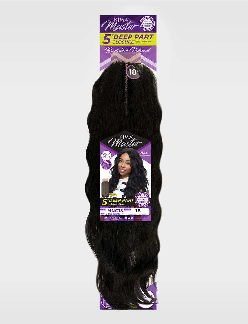 HARLEM 125 KIMA MASTER NATURAL WAVE CLOSURE 5" PART – Dee's Urban Fashion
